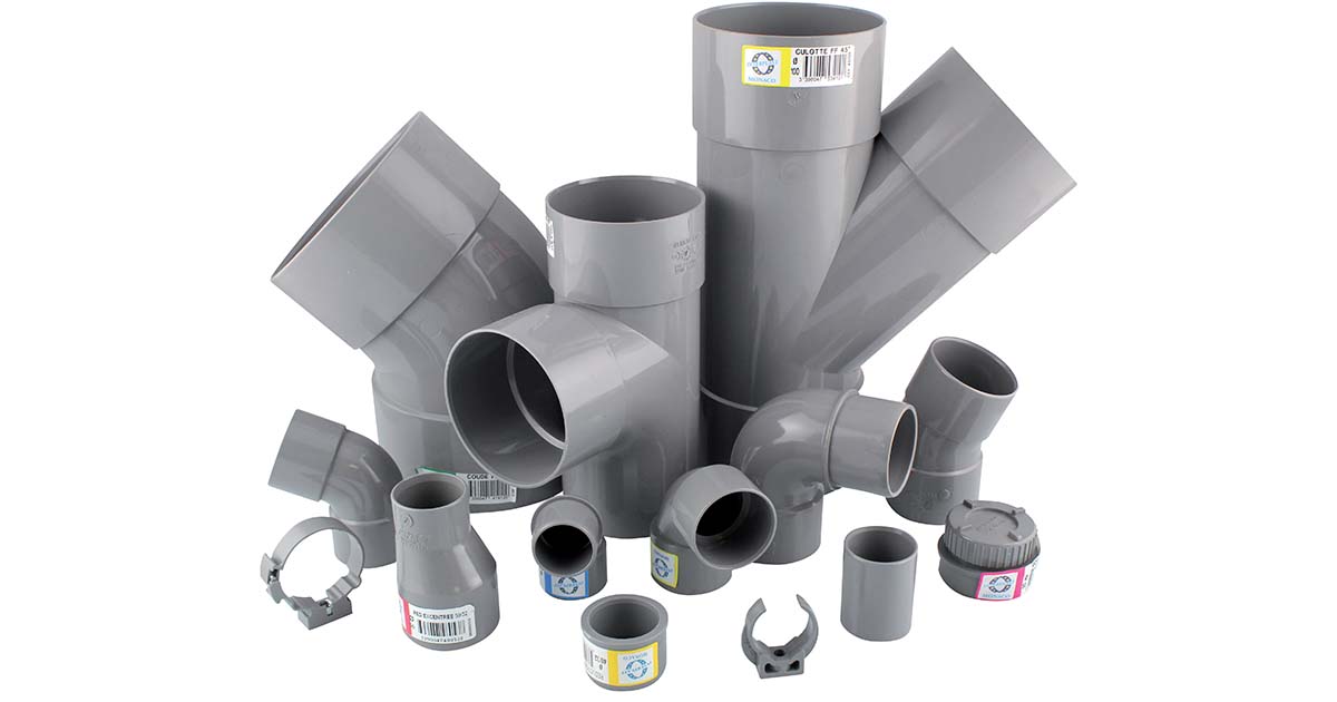 Raccords PVC évacuation sanitaire - FITT MC votre expert depuis 1980